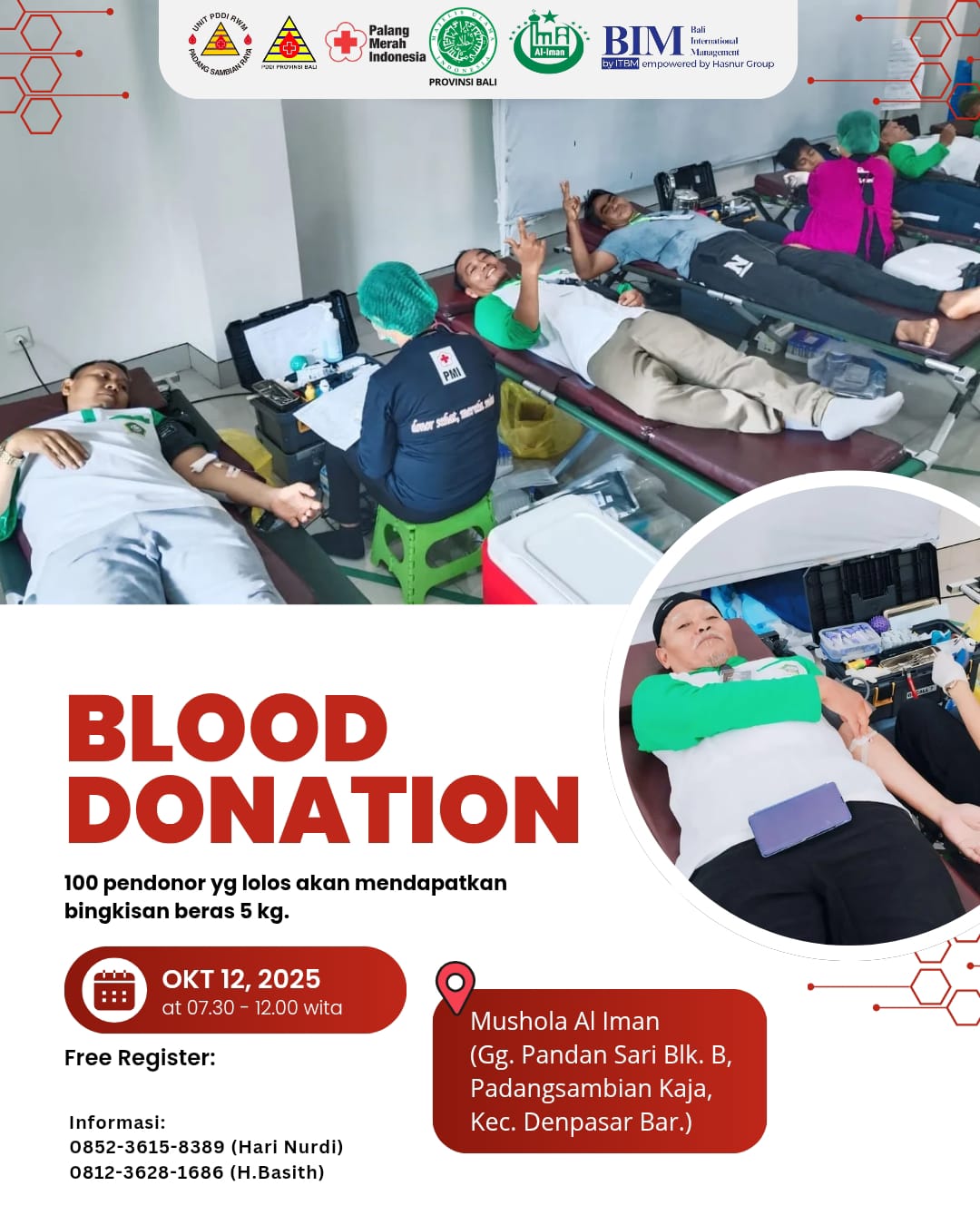 UNIT DONOR DARAH PALANG MERAH INDONESIA (PMI) PROVINSI BALI