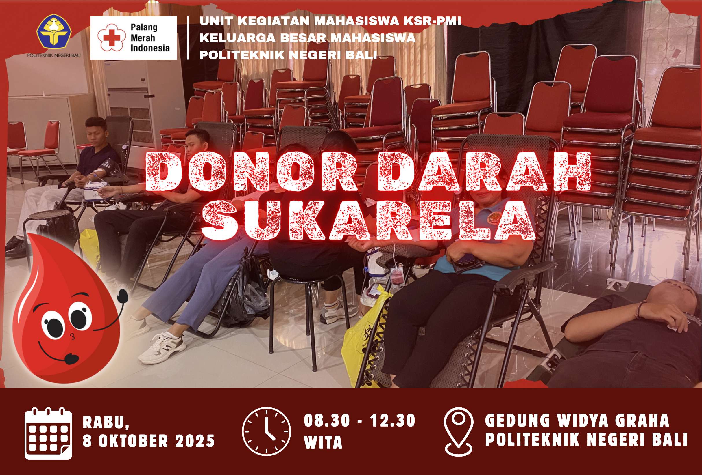 UNIT DONOR DARAH PALANG MERAH INDONESIA (PMI) PROVINSI BALI